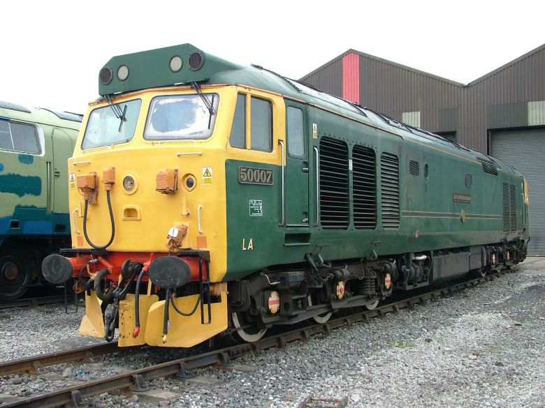THE SIDING || 50007 'Sir Edward Elgar' at Swanwick Jct, Midland Railway ...